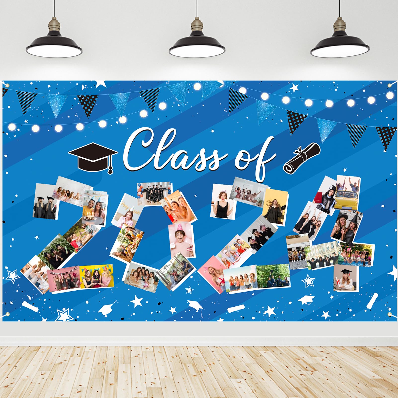 Snapklik.com : Roetyce Graduation Decorations Class Of 2024, Blue ...