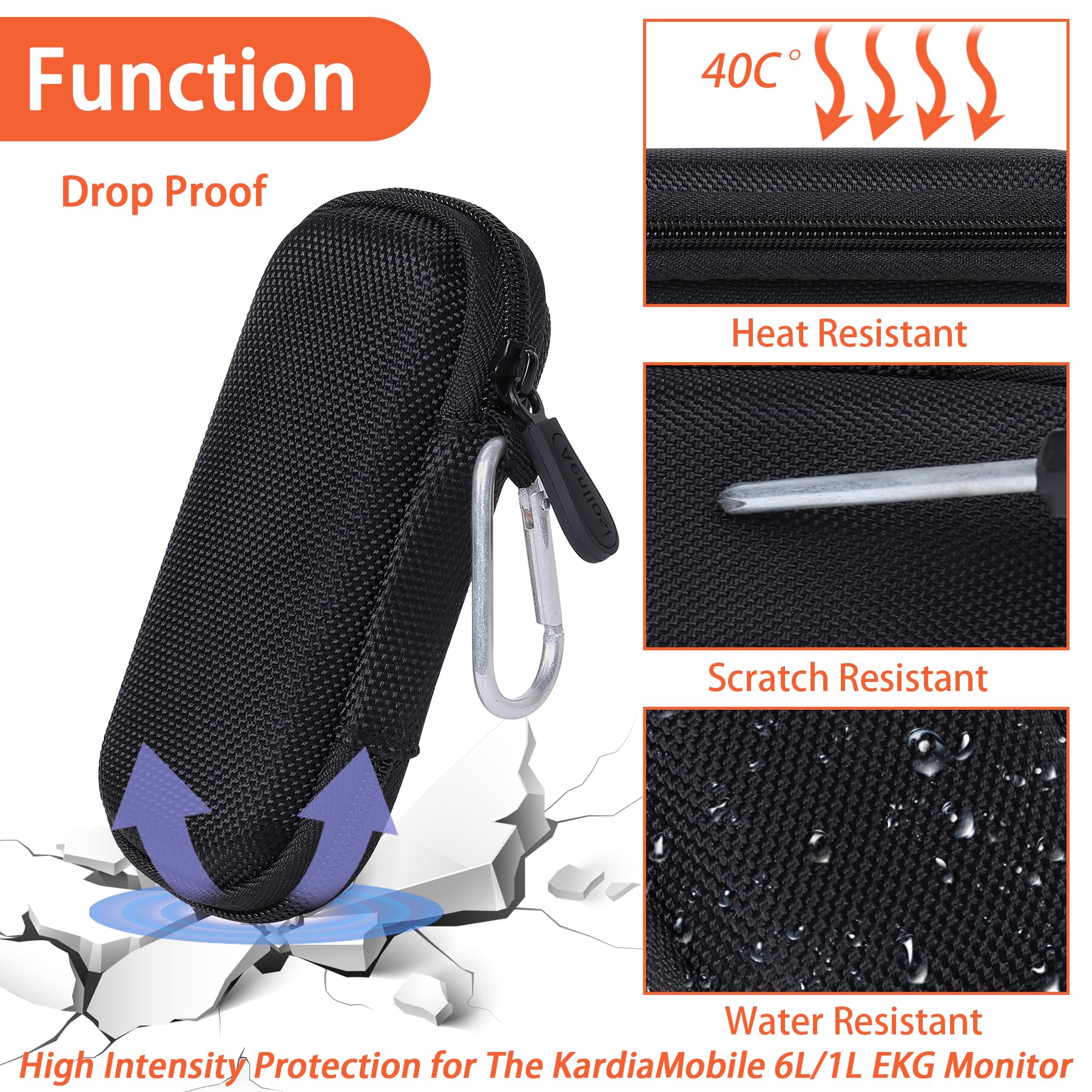 Kardiamobile 6l Kardia Mobile Heart Monitor Kardia Mobile Case Only For ...
