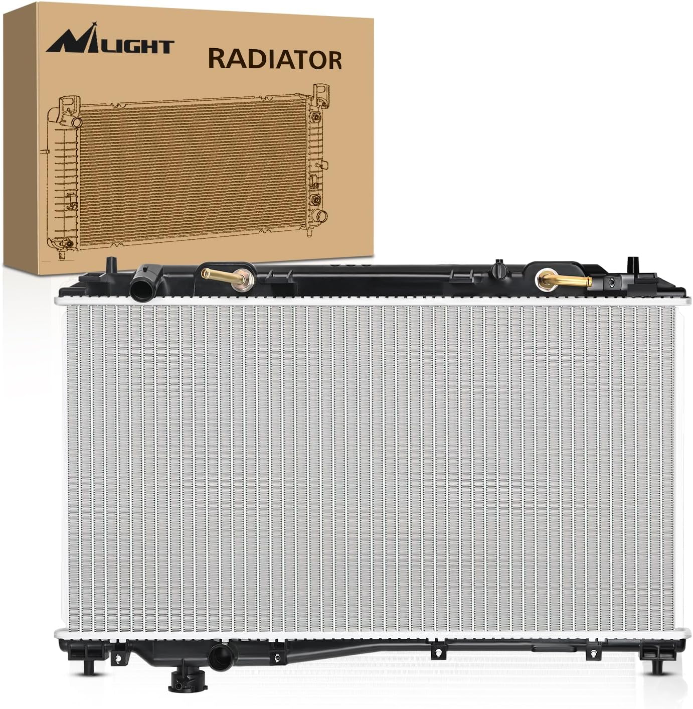Amazon.com: AutoShack Radiator Replacement for 2001-2005 Honda Civic ...