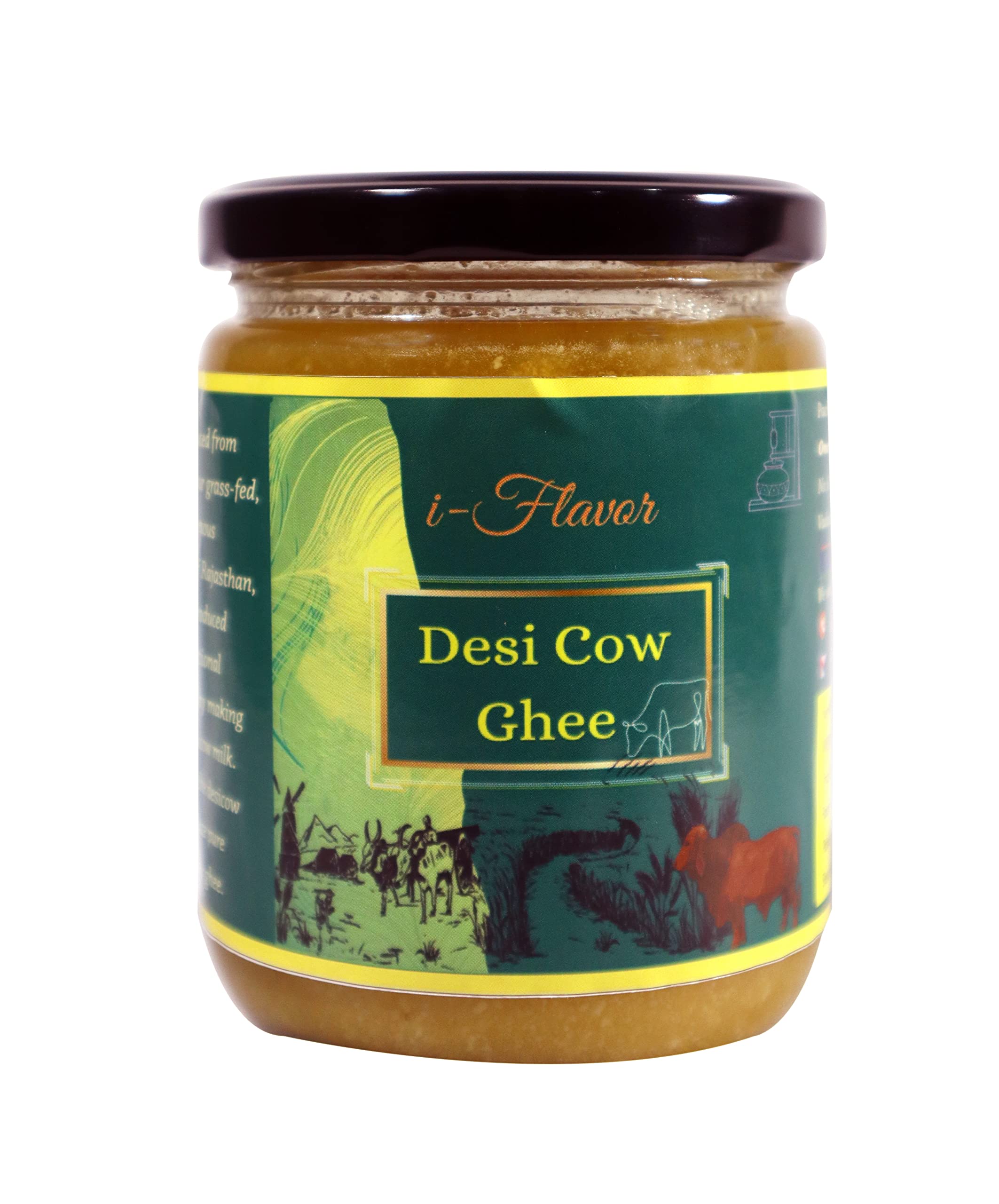 Buy i-Flavor Pure Desi Cow Ghee with Rich Aroma | Traditionaly Hand ...