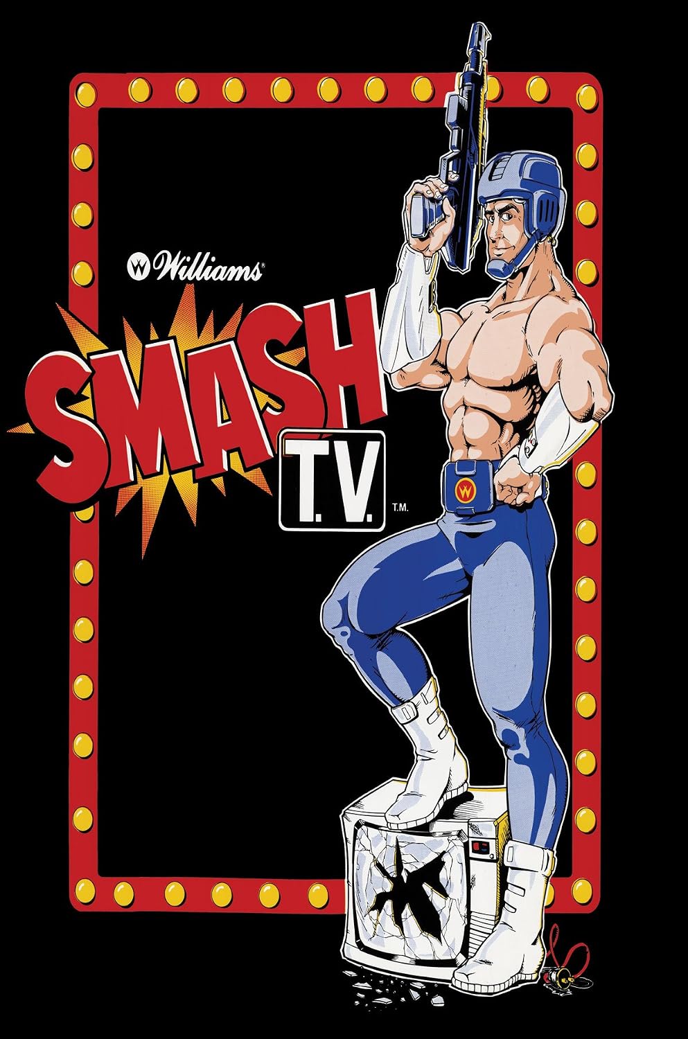 Amazon.com: Smash TV Arcade Game Poster Print 24" X 36": Posters & Prints