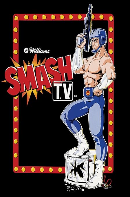 Amazon.com: Smash TV Arcade Game Poster Print 24" X 36": Posters & Prints