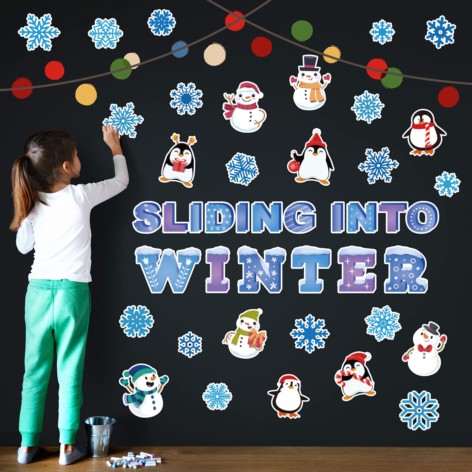 Snapklik.com : Winter Bulletin Board Decorations Winter Wonderland ...
