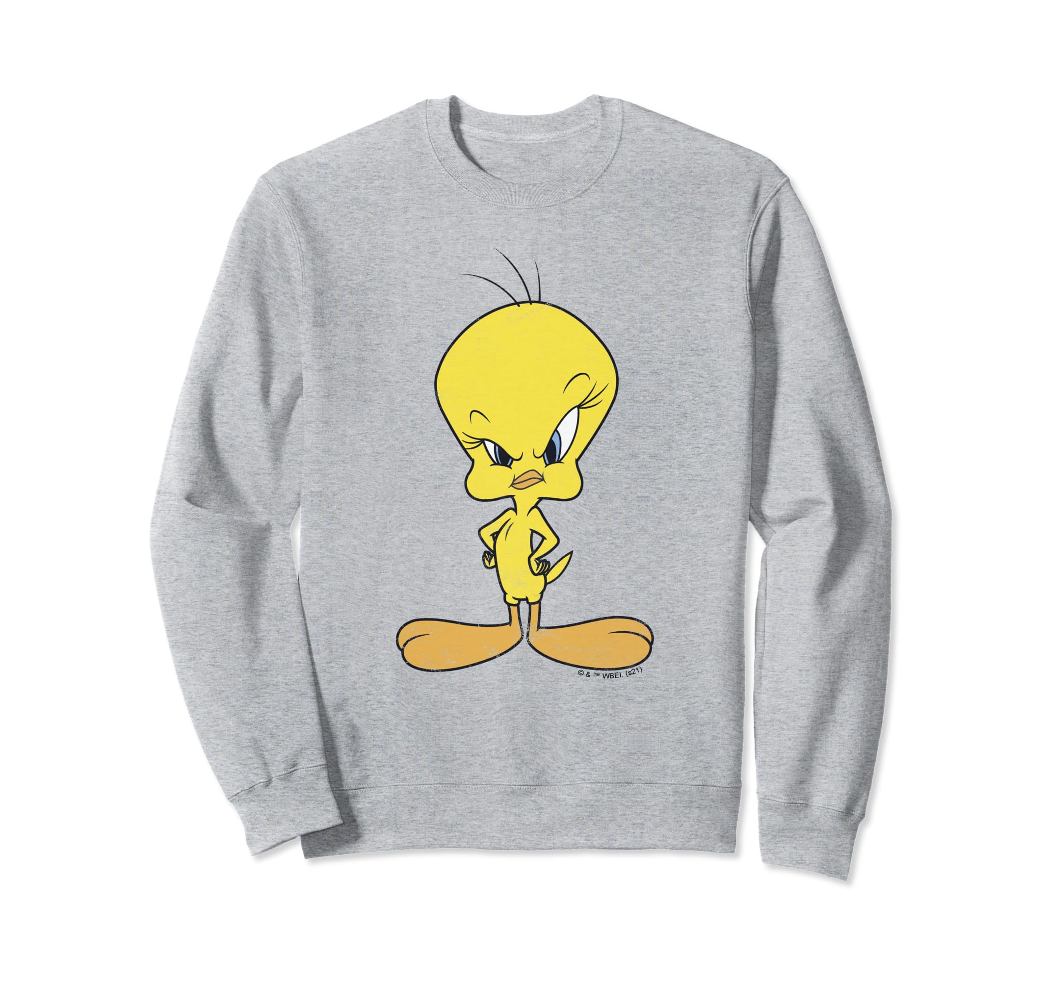 Amazon.com: Looney Tunes Tweety Bird Distressed Glare Profile ...