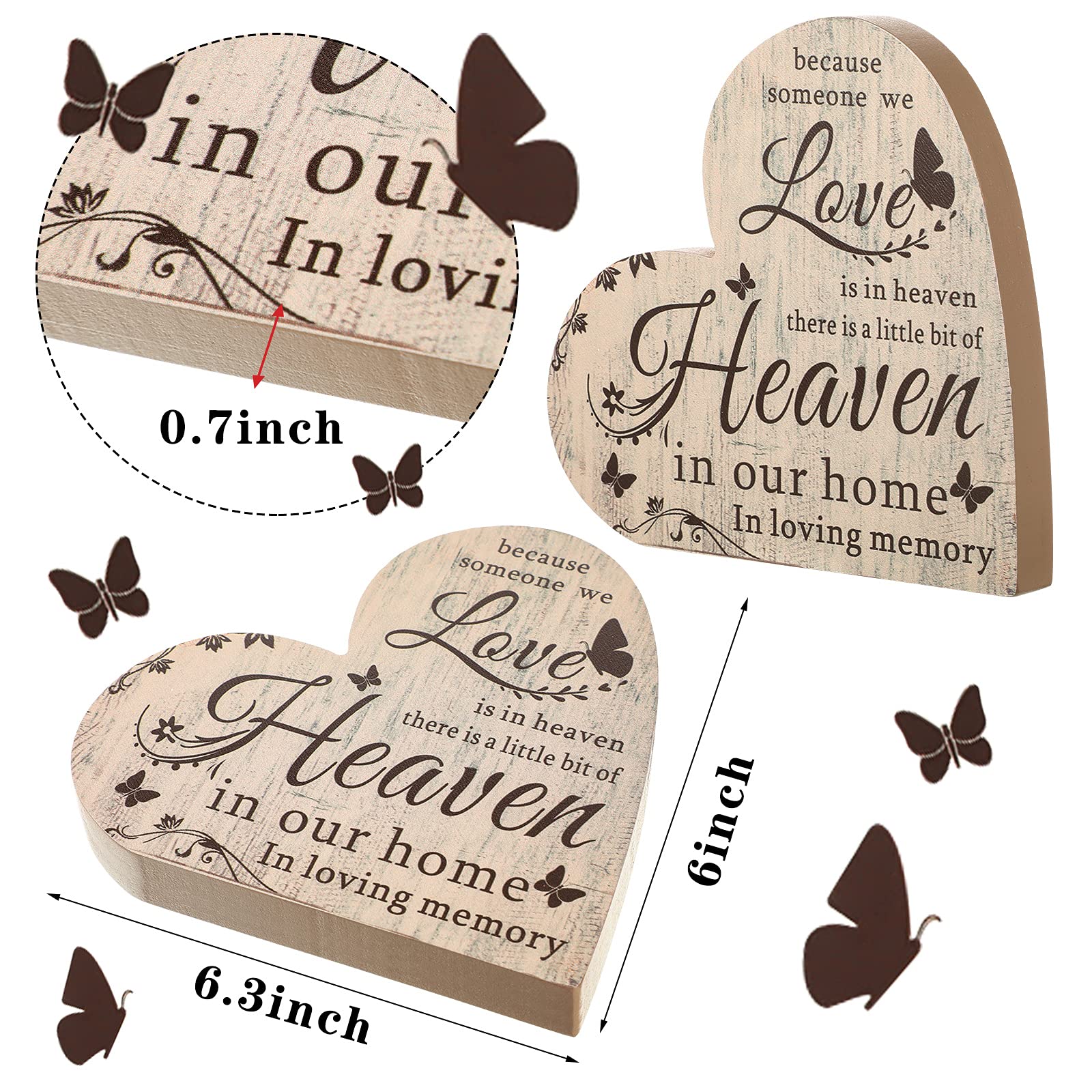 Snapklik.com : Sympathy Gift Bereavement Memorial Decor Sign Loss Of ...