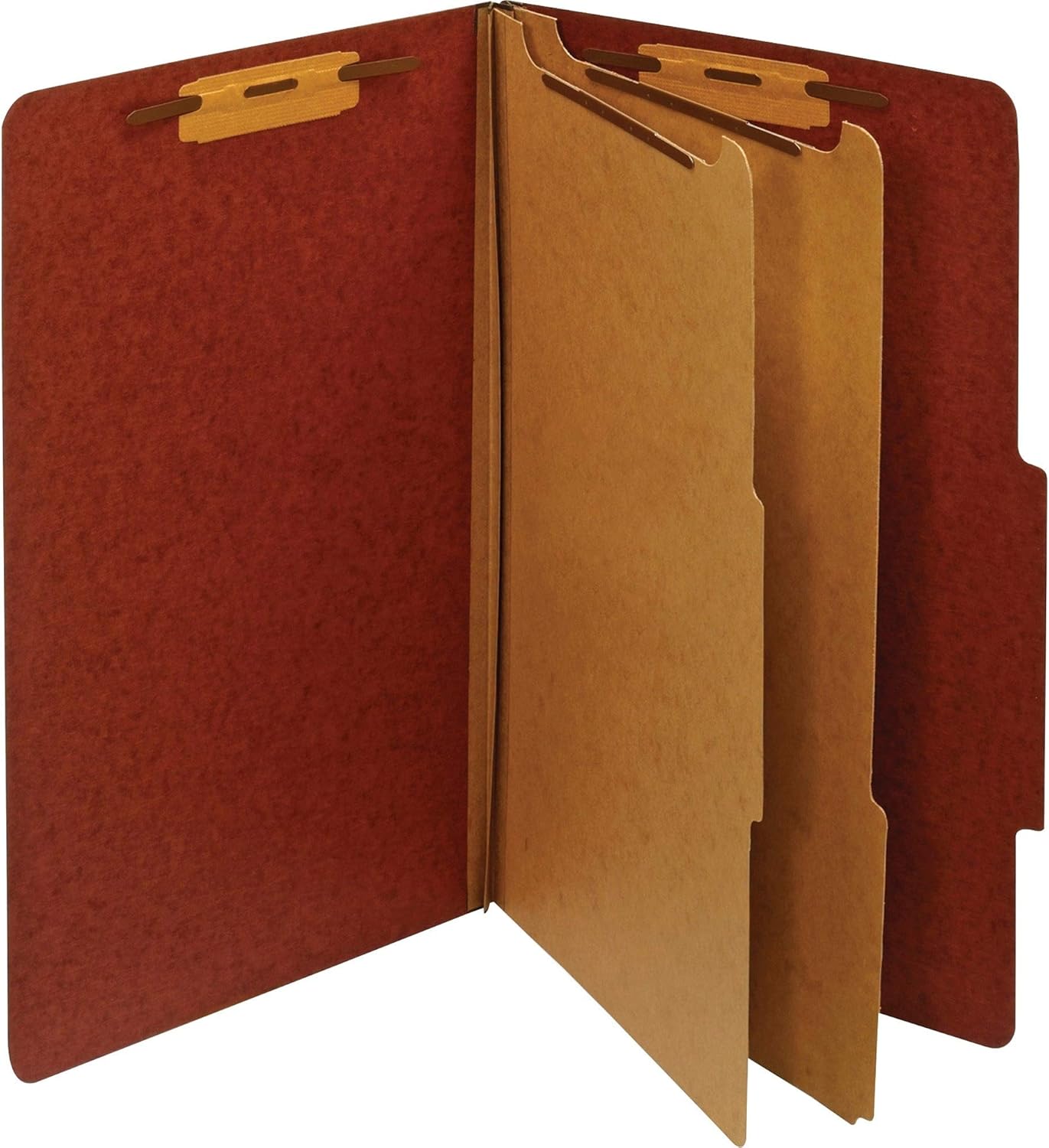 Amazon.com : Pendaflex Pu64red Classification Folder, 2 Partitions ...