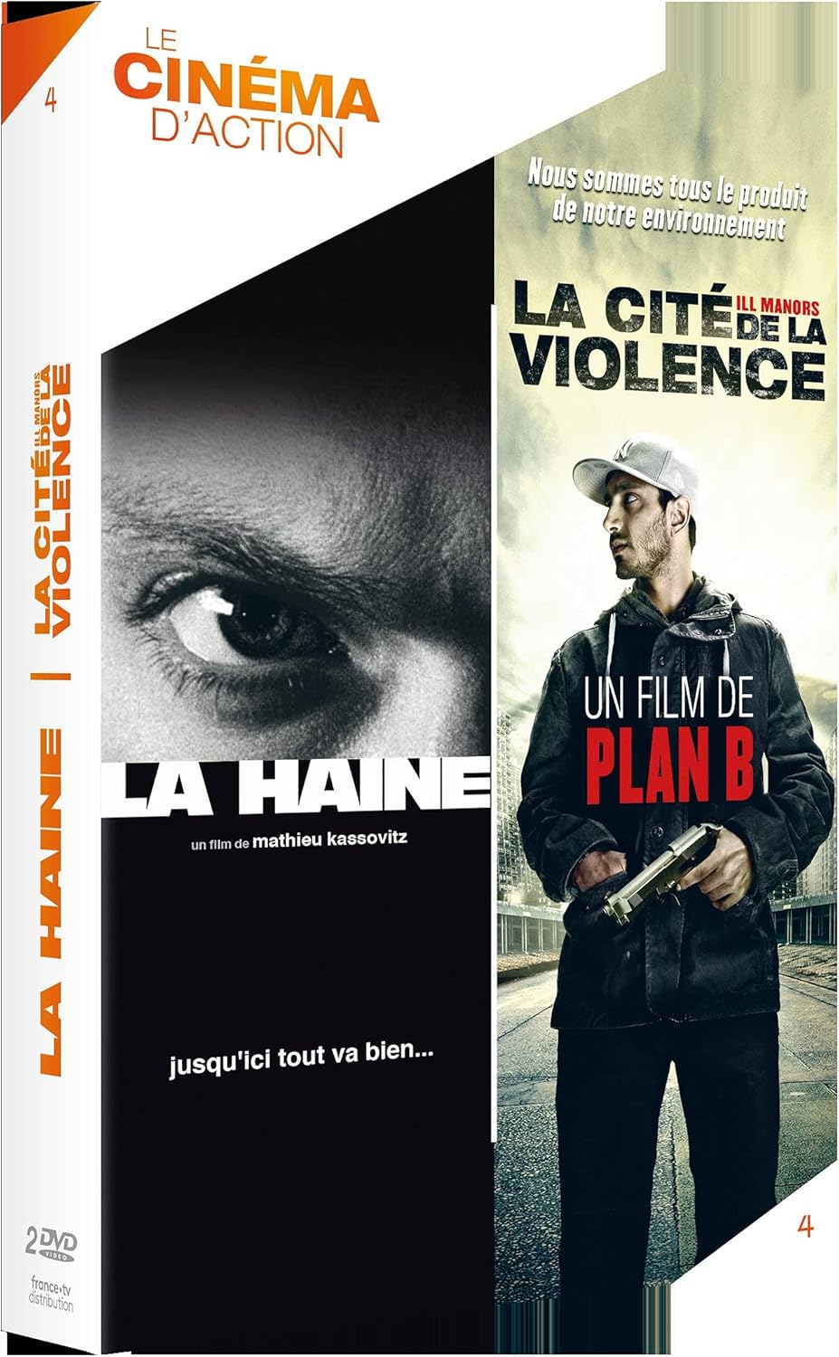 Amazon.fr - Coffret Action 2 Films : la Haine la cité de la Violence ...