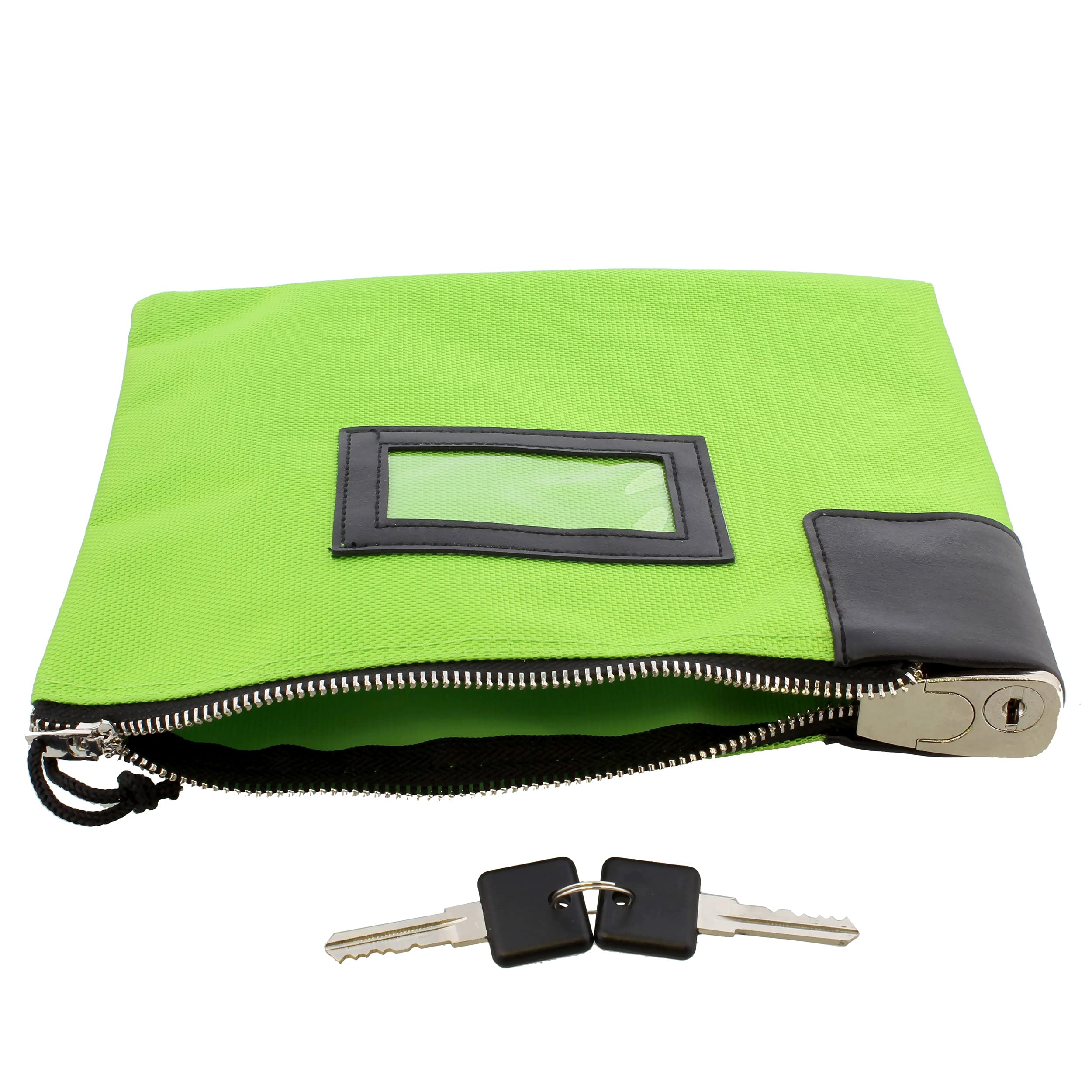 Snapklik.com : BISupply Locking Money Pouch Zipper Bank Bag