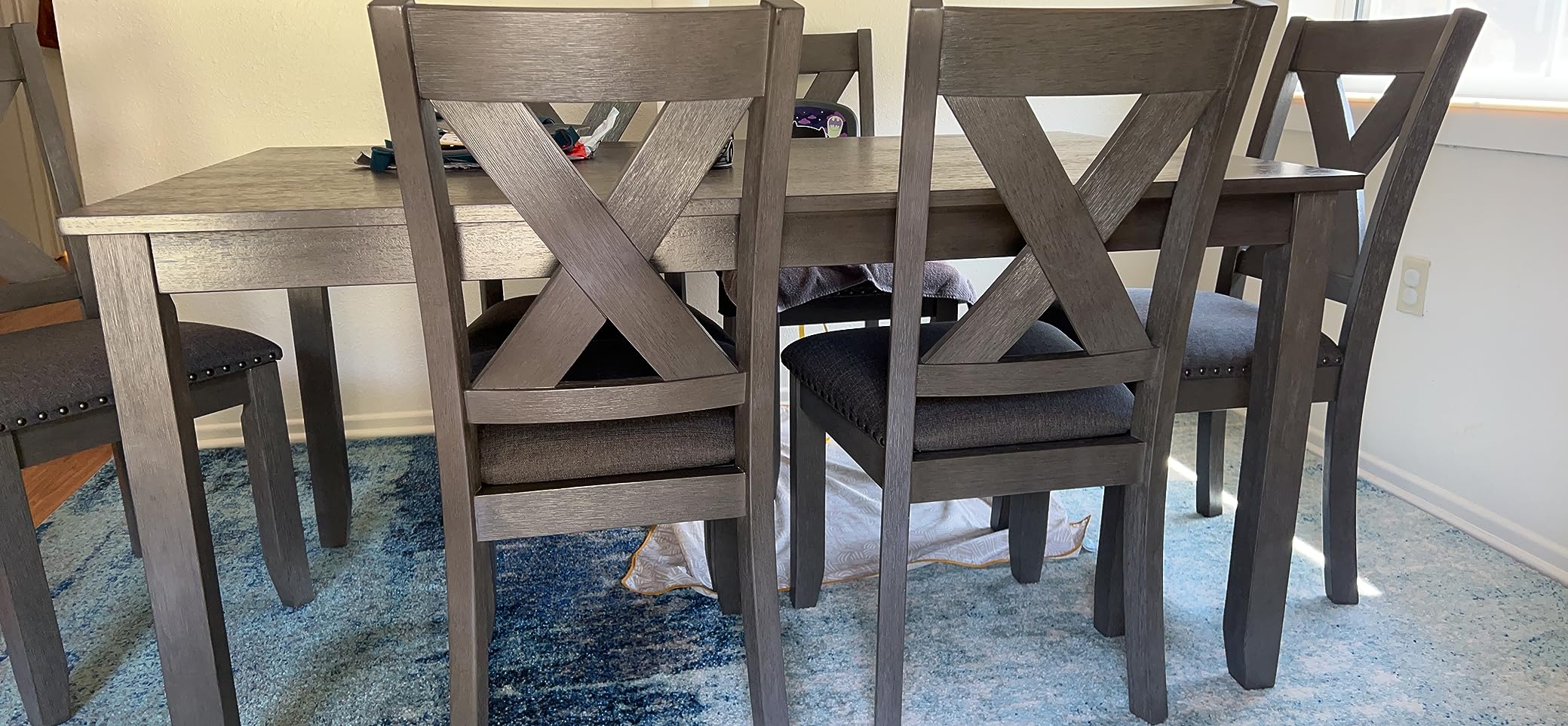 $20/mo - Finance Signature Design by Ashley Jayemyer 7 Piece Dining ...