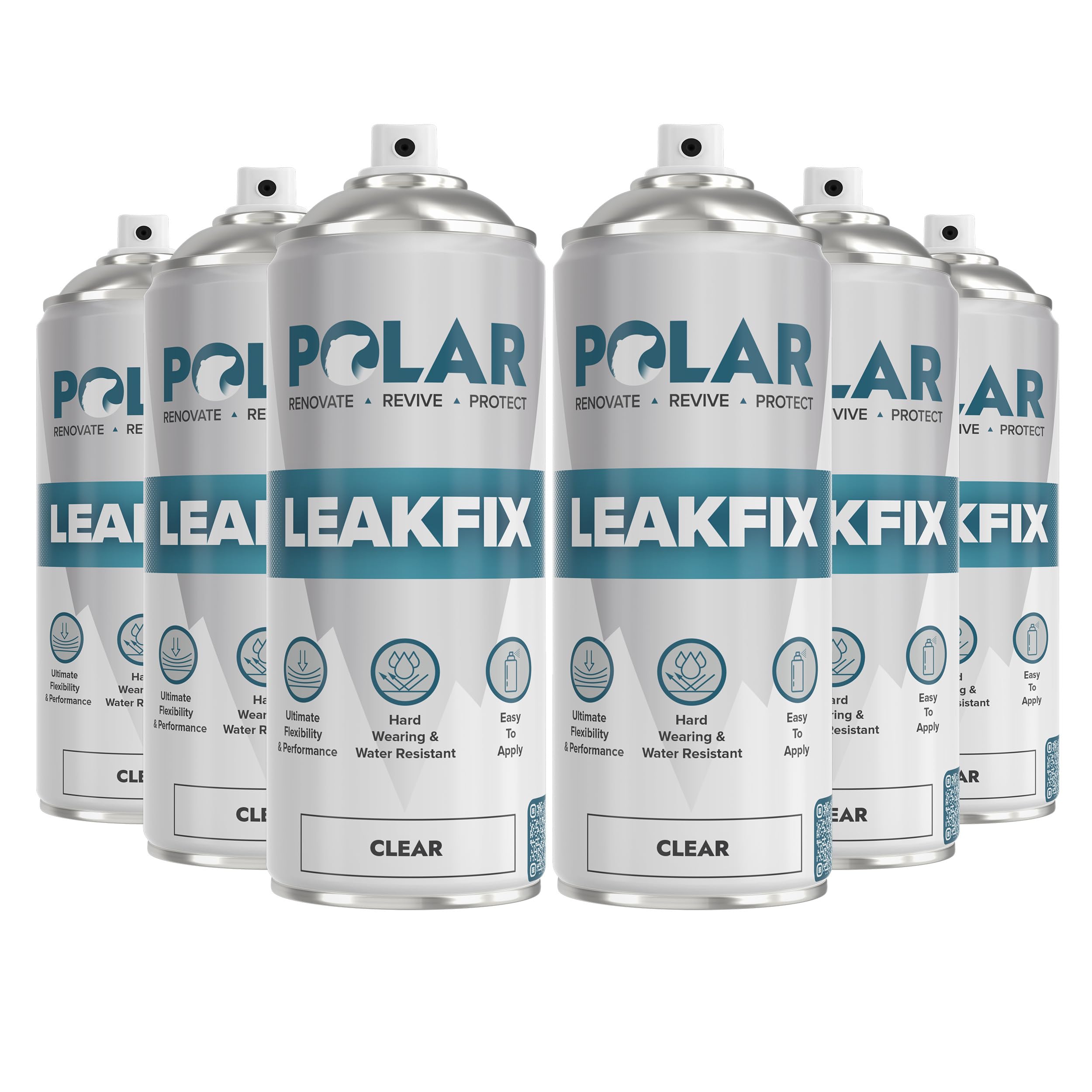 Amazon.com: Polar Clear Leak Fix Spray - 6 x 13.5fl. oz - Waterproof ...