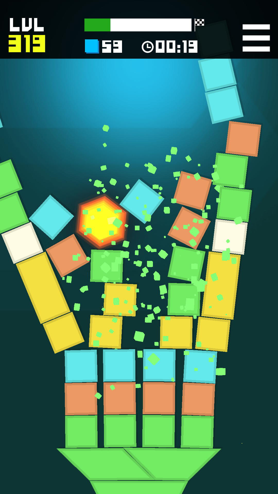 Hexagon Tower Balance - Block Fall - App on the Amazon Appstore