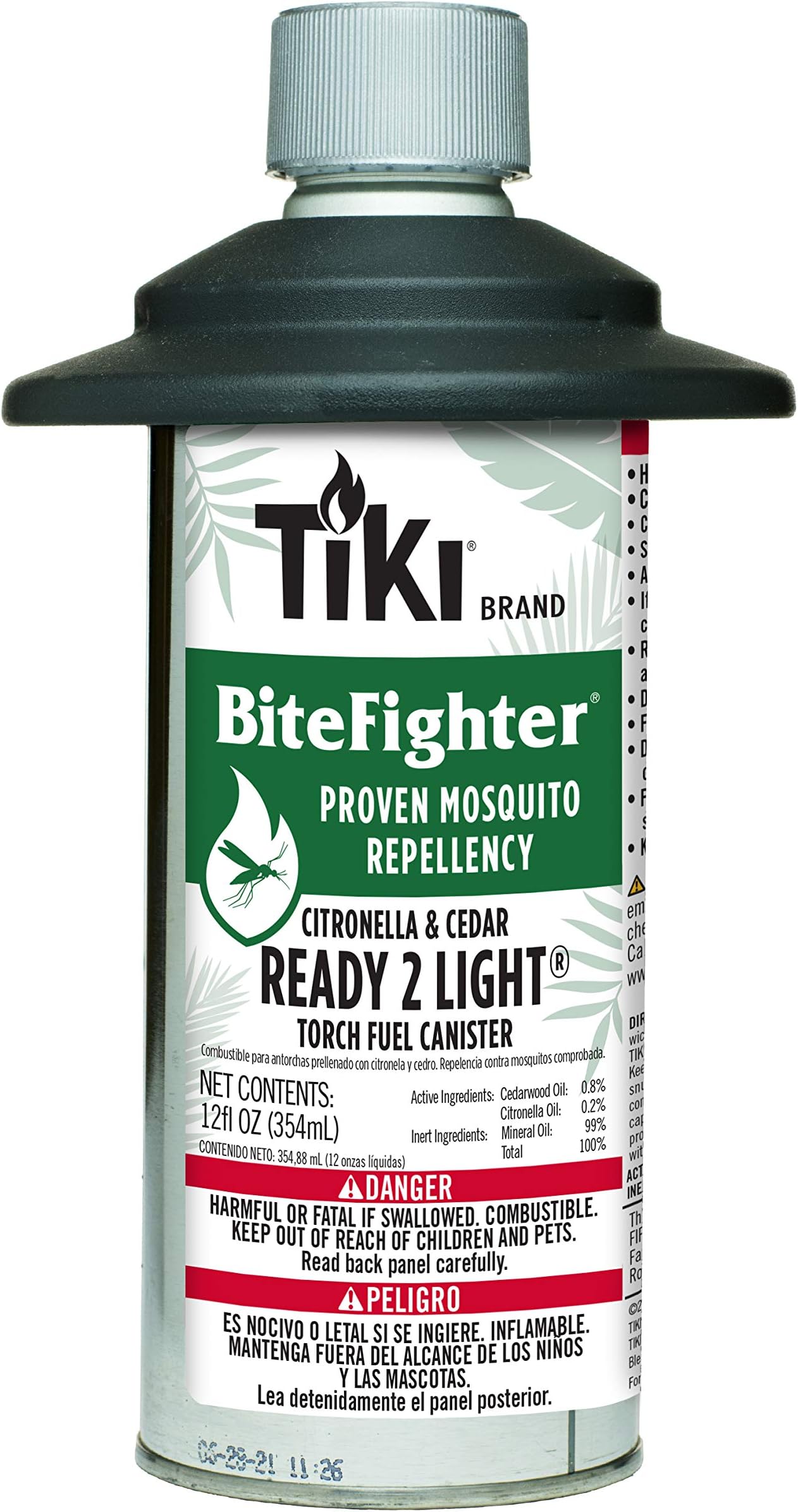 Amazon.com : TIKI® Brand BiteFighter® 12 Ounce TIKI Torch Fuel Ready 2 ...
