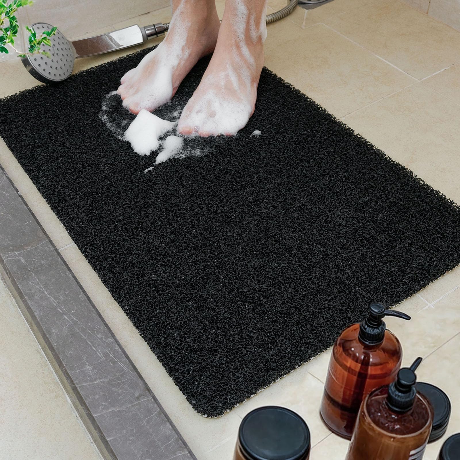 Amazon.com: SILOLOOM Bathtub Mat Non Slip, 30x18 Inch Shower Mats for ...