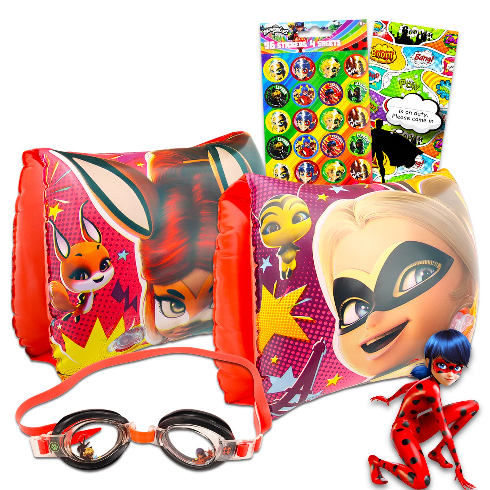 Buy Miraculous Ladybug Bath Toys Set - Miraculous Ladybug Summer Pool ...