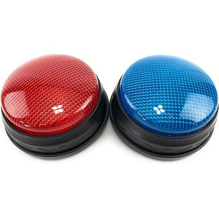 Amazon.com: BEAN LIEVE Game Buzzers with Sound - 2 Pack Buzzer Button ...