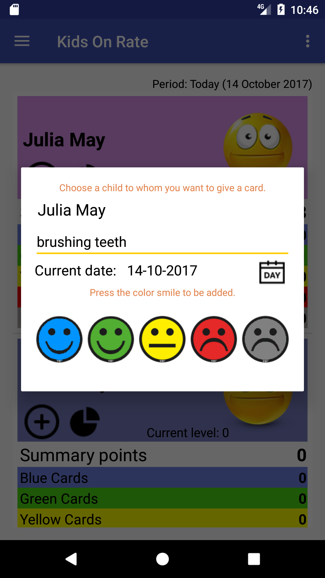 Kid Behavior Diary - App on Amazon Appstore