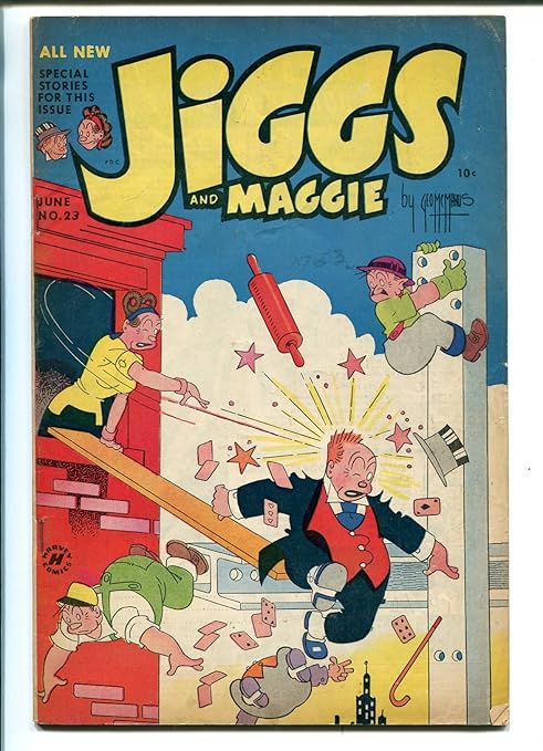 Amazon JIGGS AND MAGGIE 23 1953 STANDARD GEORGE MCMANUS ART LI L Amazon JIGGS AND MAGGIE 23 1953 STANDARD GEORGE MCMANUS ART LI L