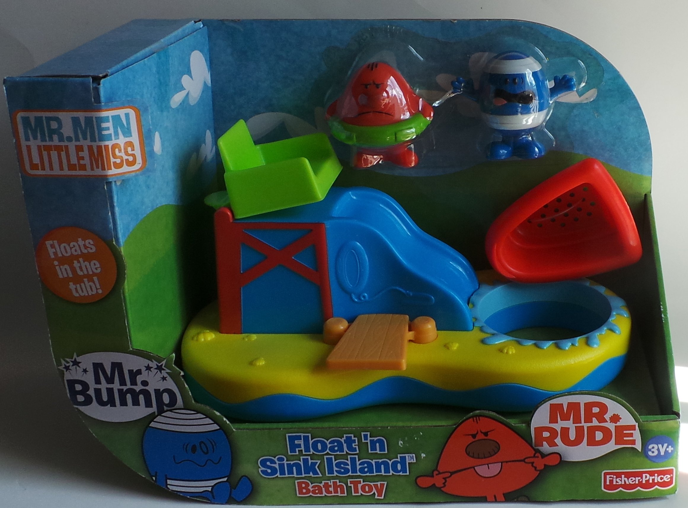 Buy Mr. Men Little Miss Mr. Bump Float 'n Sink Island Bath Toy by ...