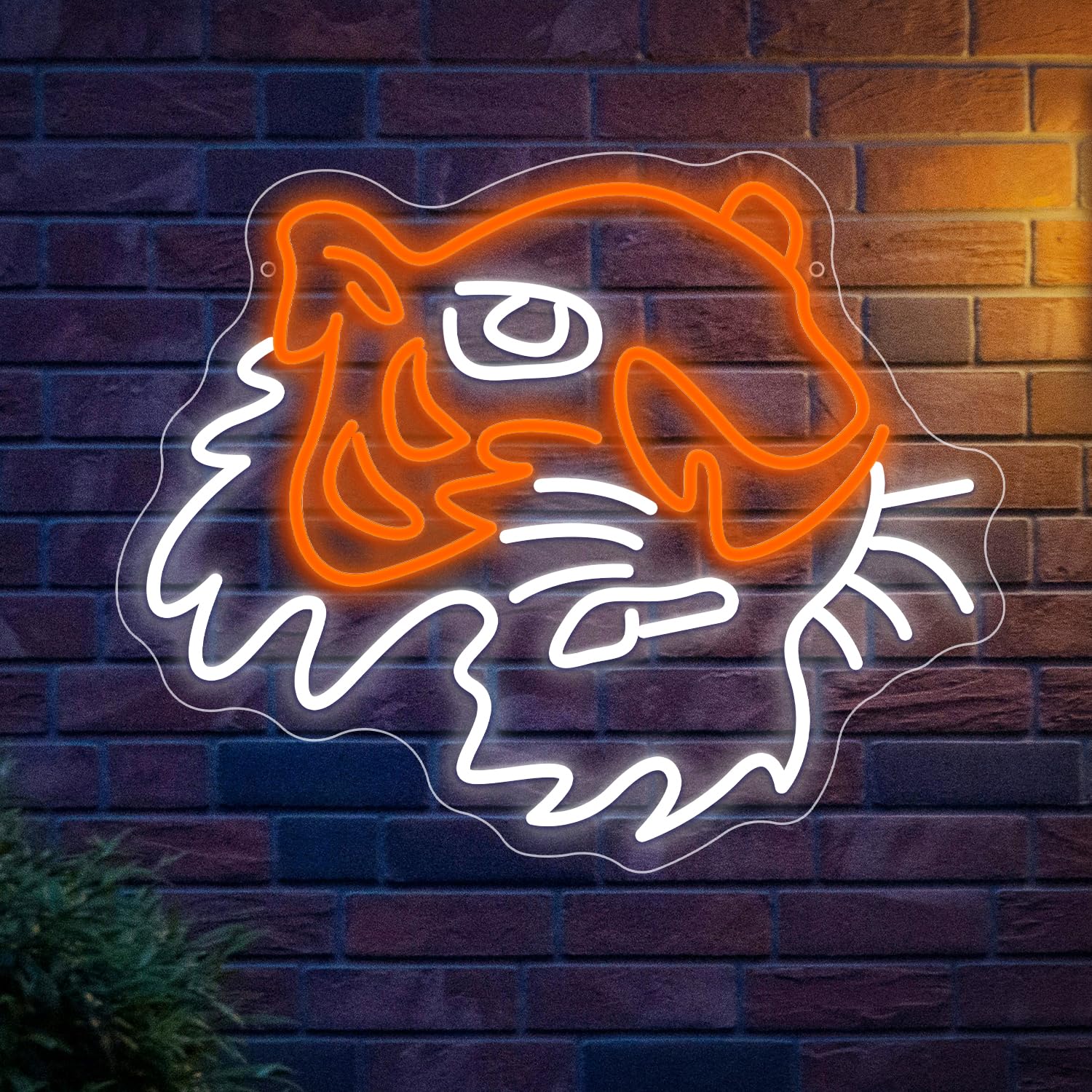 Amazon.com : Tiger Neon Sign Dimmable LED Animal Signs for Wall Decor ...