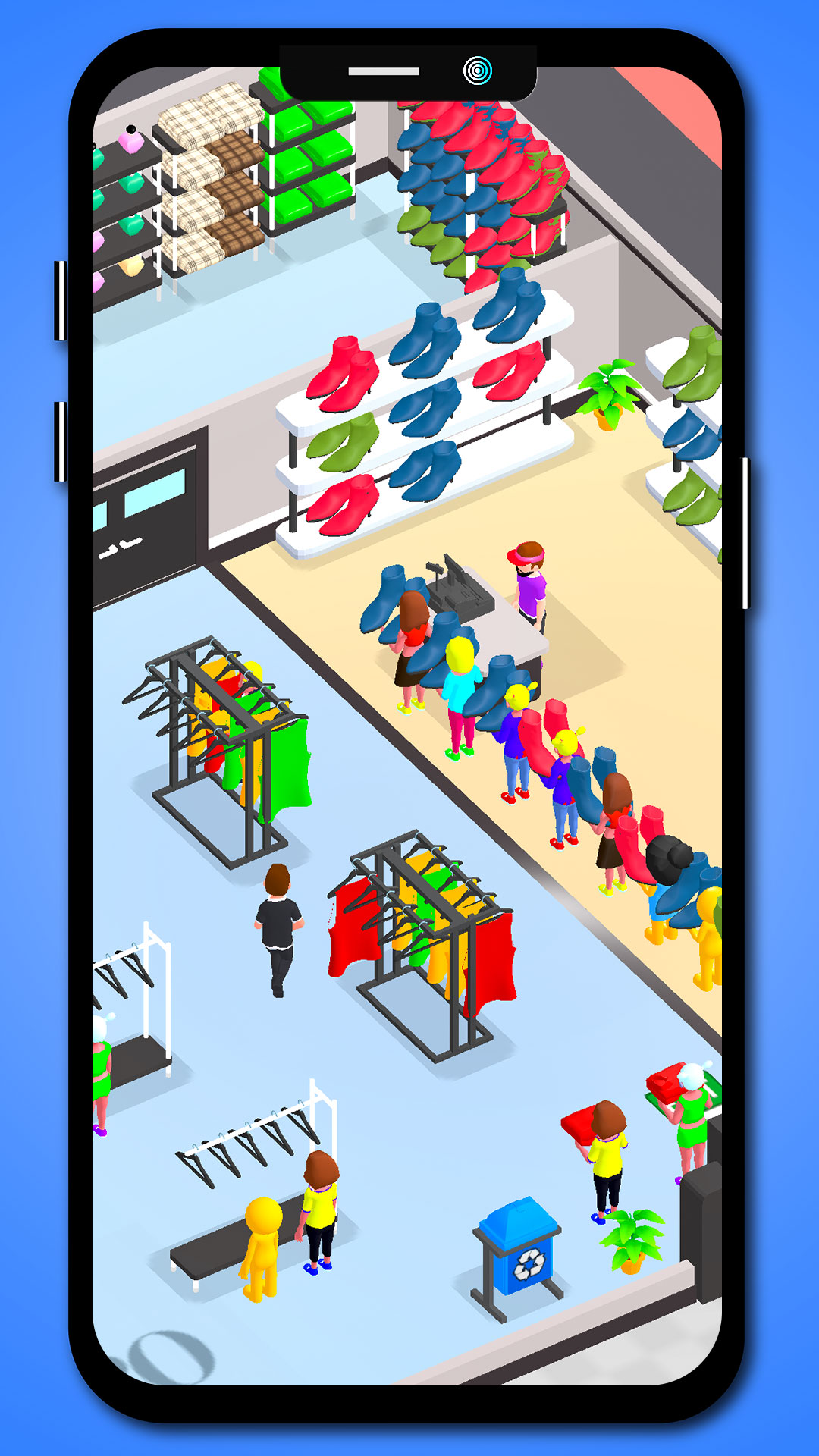 Factory Outlets Rush 3D Manager: Manage Supermarket Tycoon Store ...