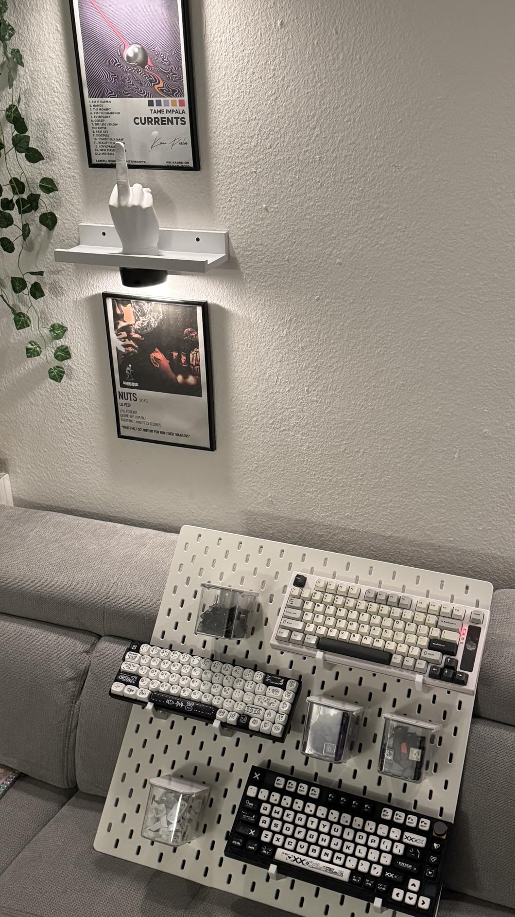 Ikea SKÅDIS Pegboard, 56x56 cm : Amazon.in: Home & Kitchen