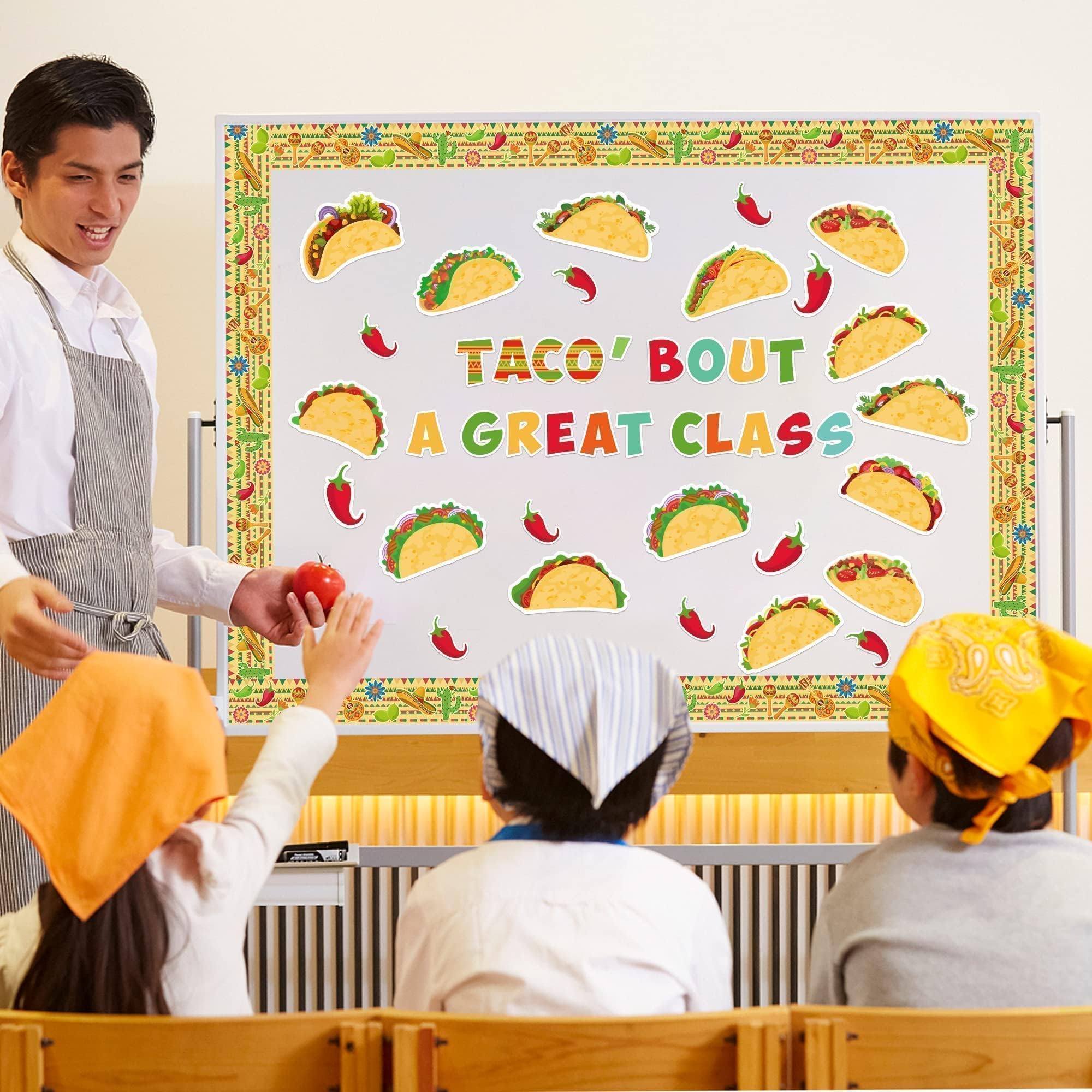 Snapklik.com : Taco Nights Bulletin Board Cutouts 116P Mexican Taco ...