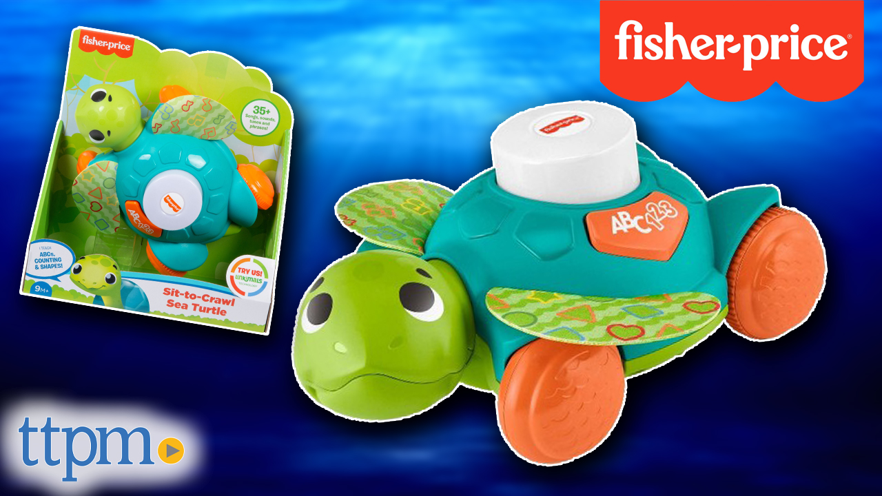 Watch Linkimals Sit-to-Crawl Sea Turtle from Fisher-Price on Amazon Live