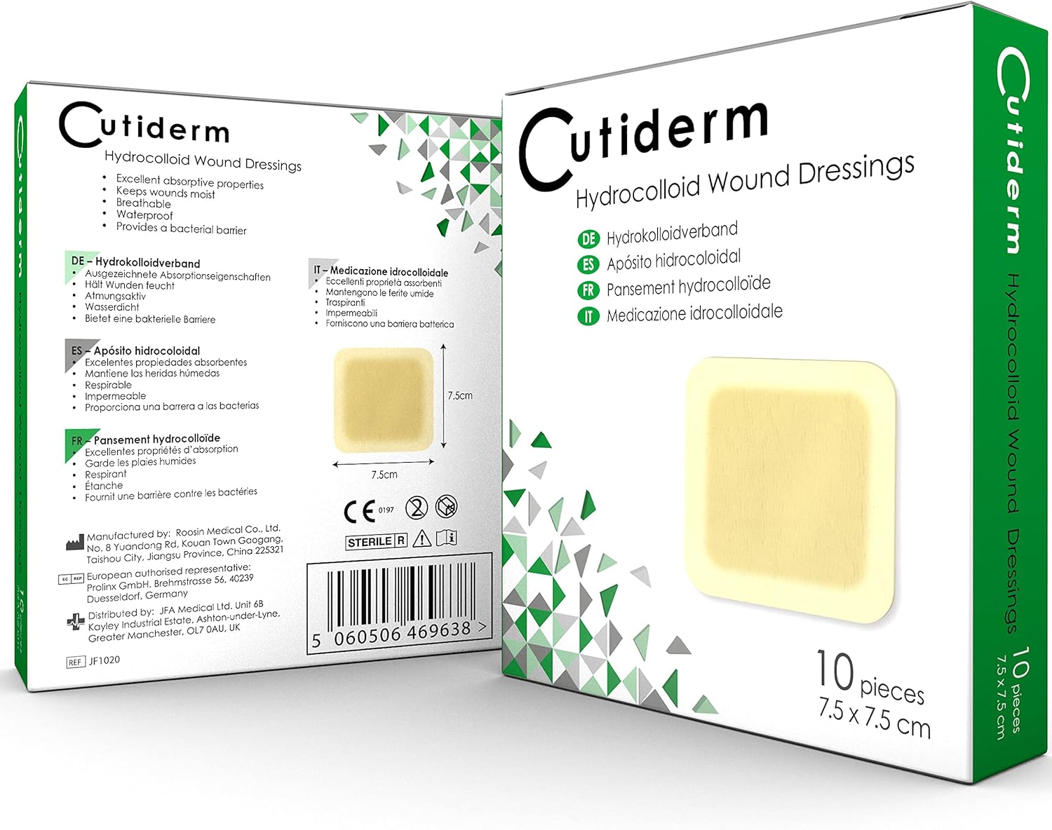 Pack of 10 Sterile Hydrocolloid Adhesive Wound Philippines | Ubuy