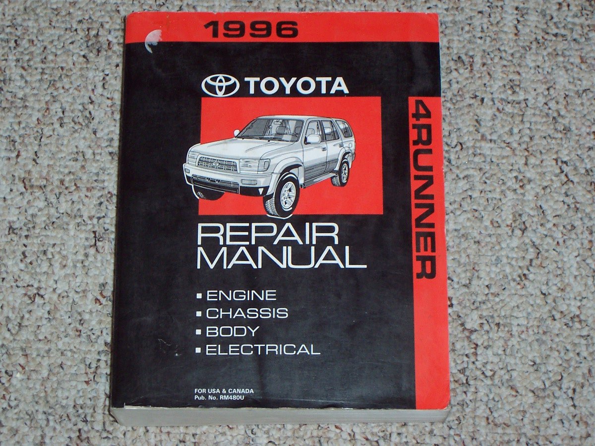 Toyota 4Runner Repair Manual 1996 Model: Toyota Motor Corp.: Amazon.com ...