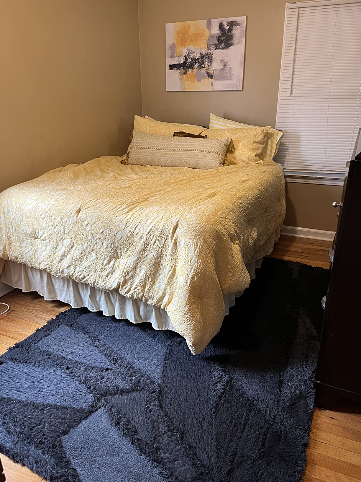 $4/mo - Finance Keeko Fluffy Pink Area Rugs for Bedroom Girls Room, 4x5 ...