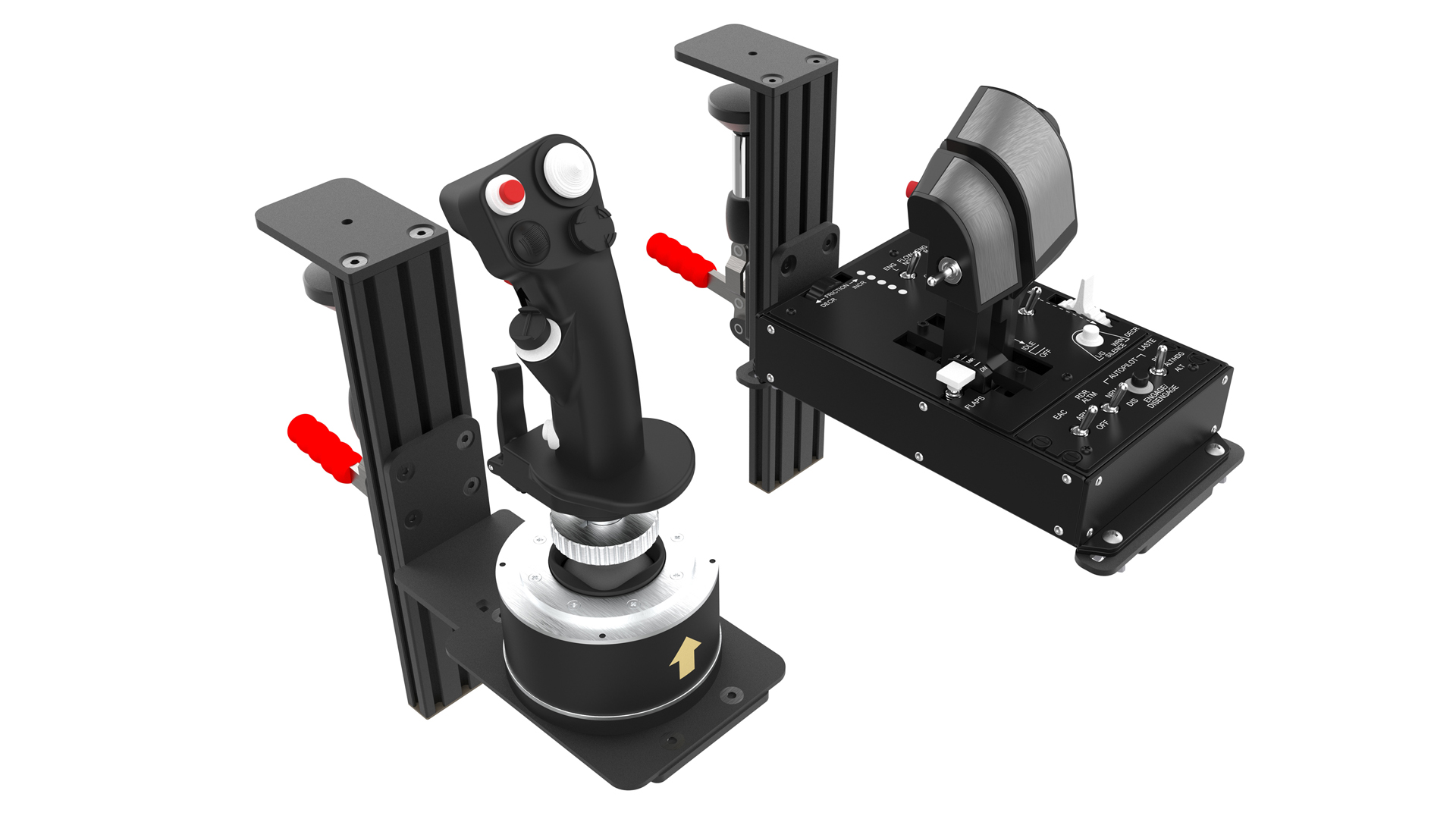 Watch Hikig 2 Set Hotas Mount For Thrustmaster Hotas Warthog & MFD on ...