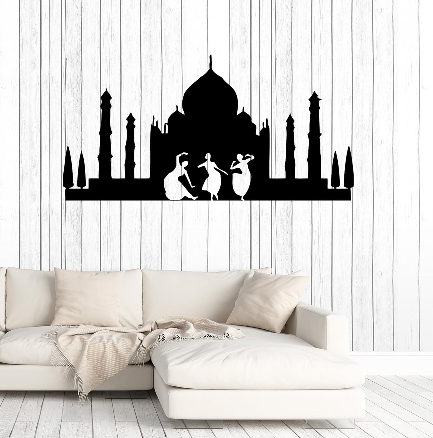 Amazon.com: Wall Stickers Vinyl Decal Belly Dance Taj Mahal Islam India ...