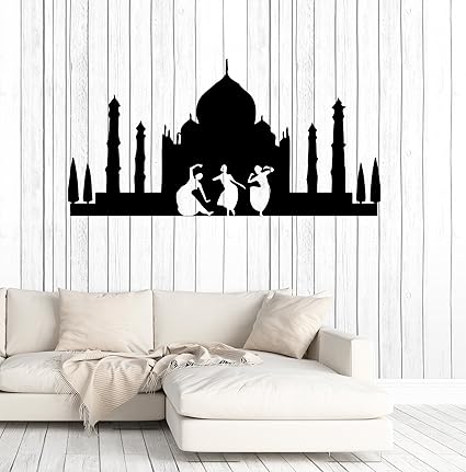 Amazon.com: Wall Stickers Vinyl Decal Belly Dance Taj Mahal Islam India ...