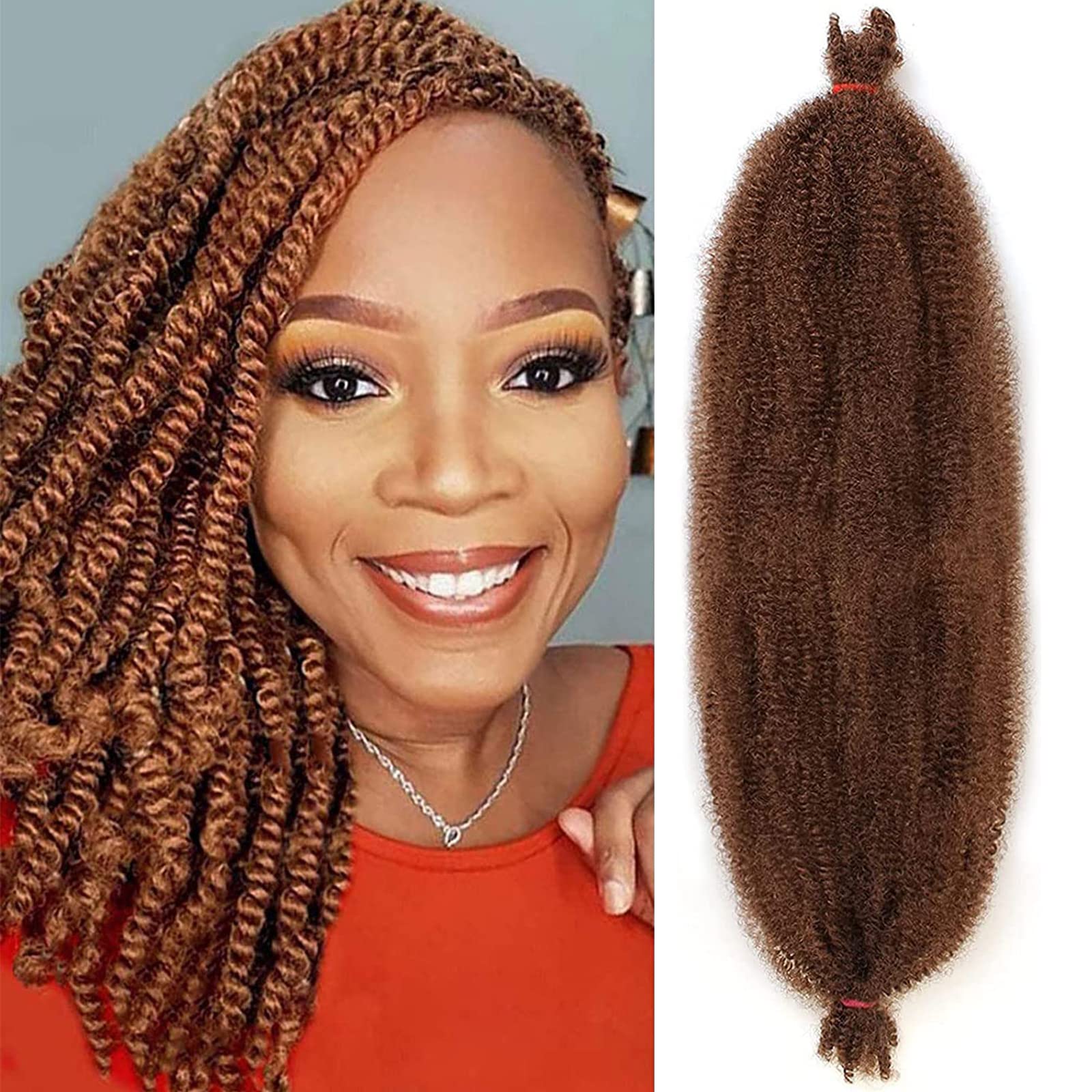 12 Inch Soft Springy Afro Twist Hair 8 Packs Pre | Desertcart Angola