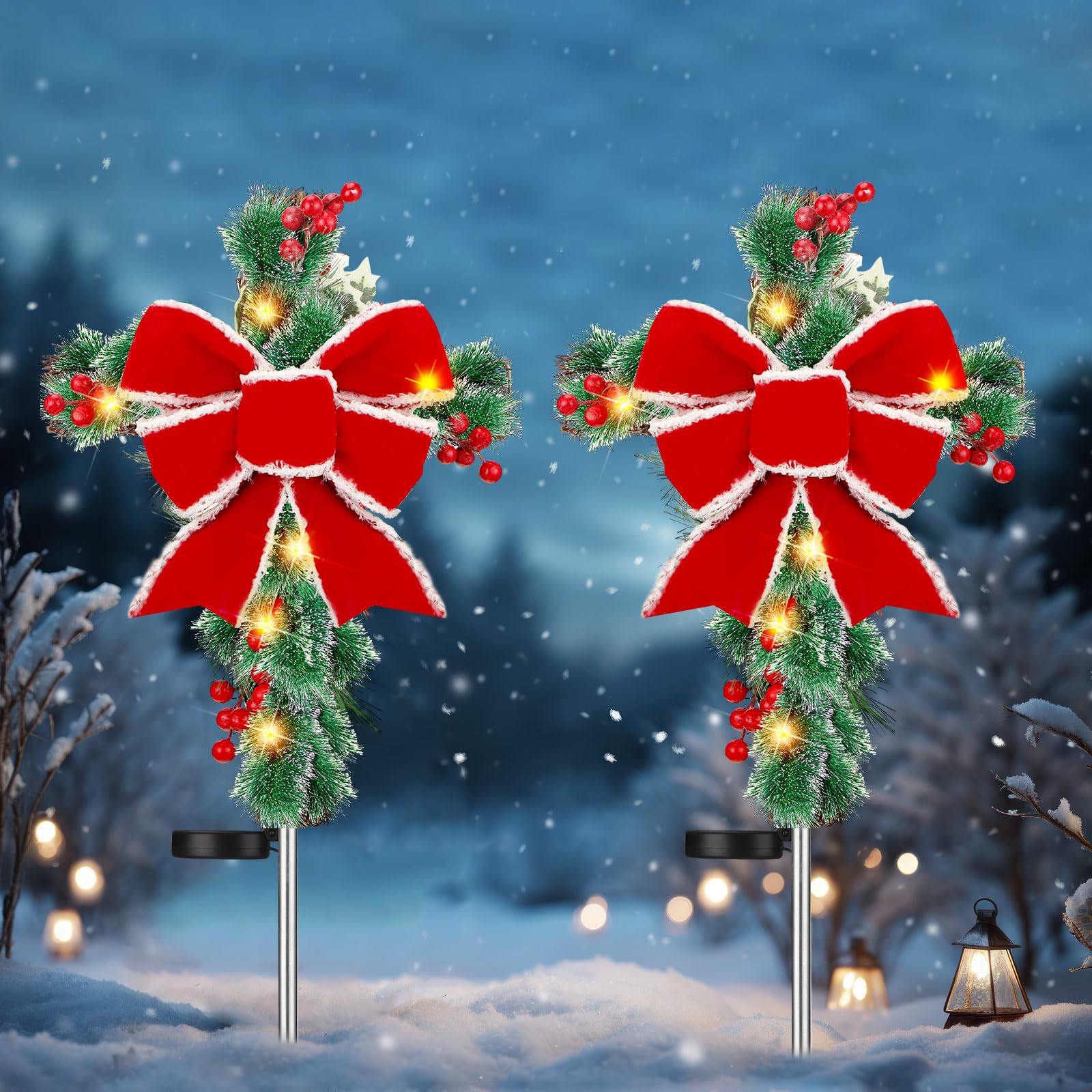 Lighted Christmas Cross