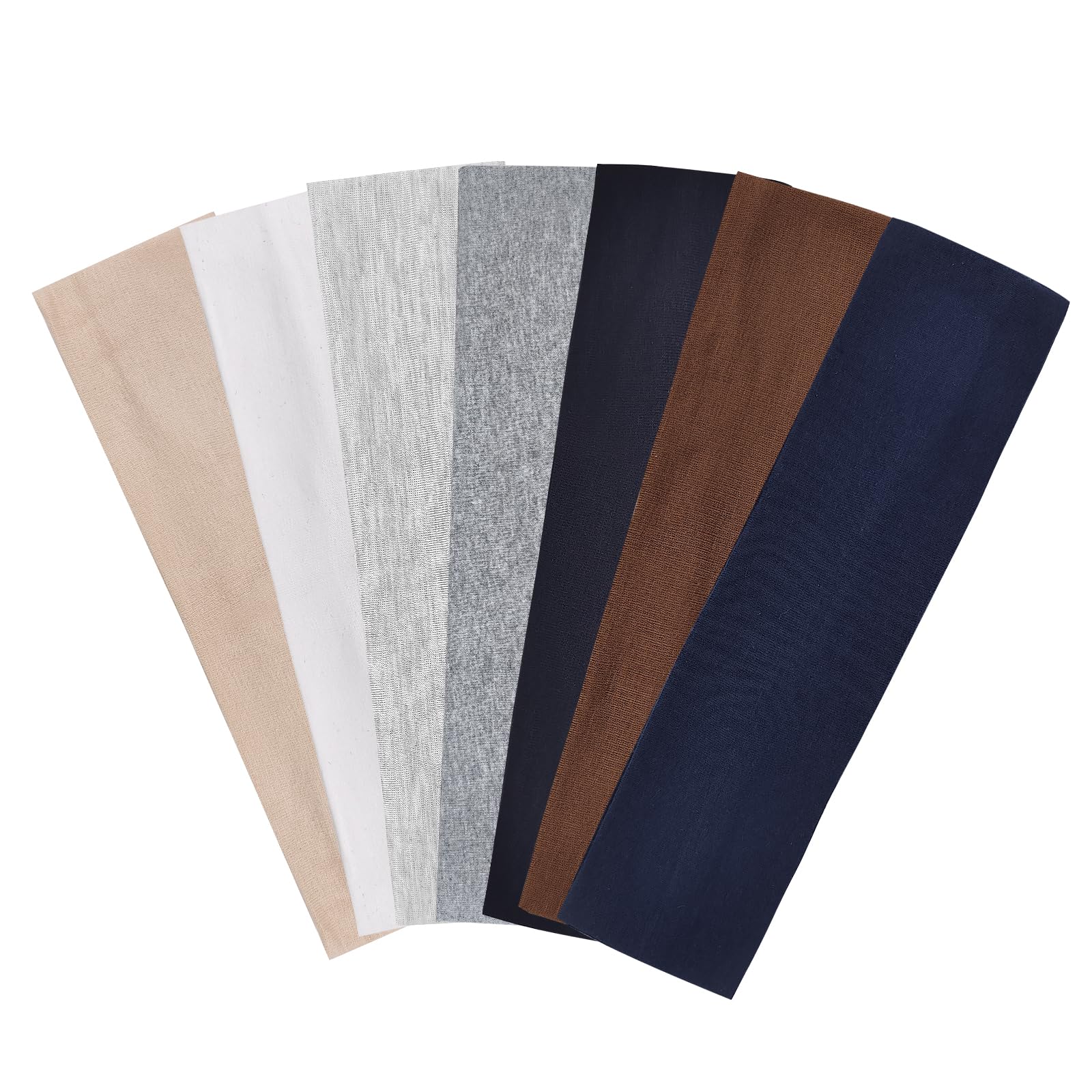 Amazon.com: Women's Non-Slip Headbands 7-Pack - Soft and Stretchy ...