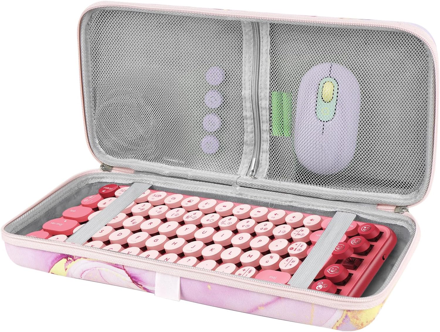 Amazon.com: Geekria 75% Keyboard Case, Hard Shell Travel Carrying Bag ...