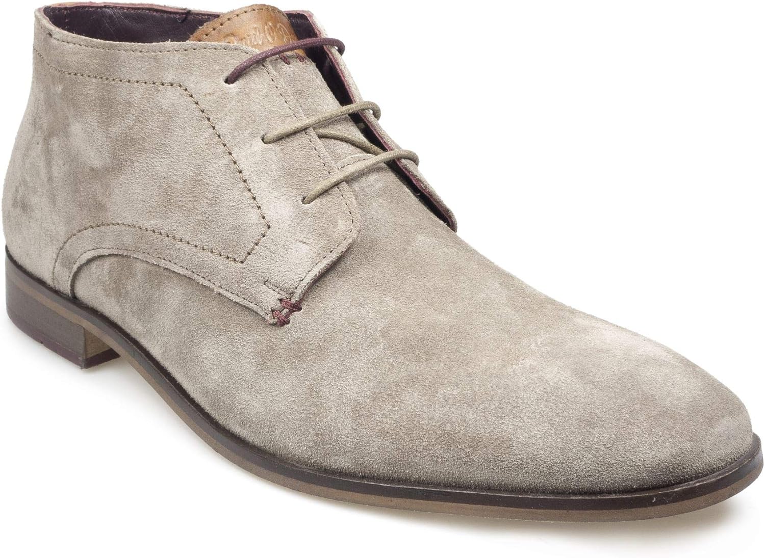 Pod Mens Lace up Boot (Oakland) in Taupe: Amazon.co.uk: Fashion