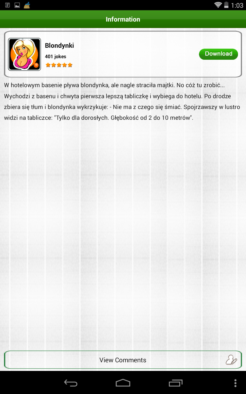 A Collection of Polish Jokes - App on the Amazon Appstore