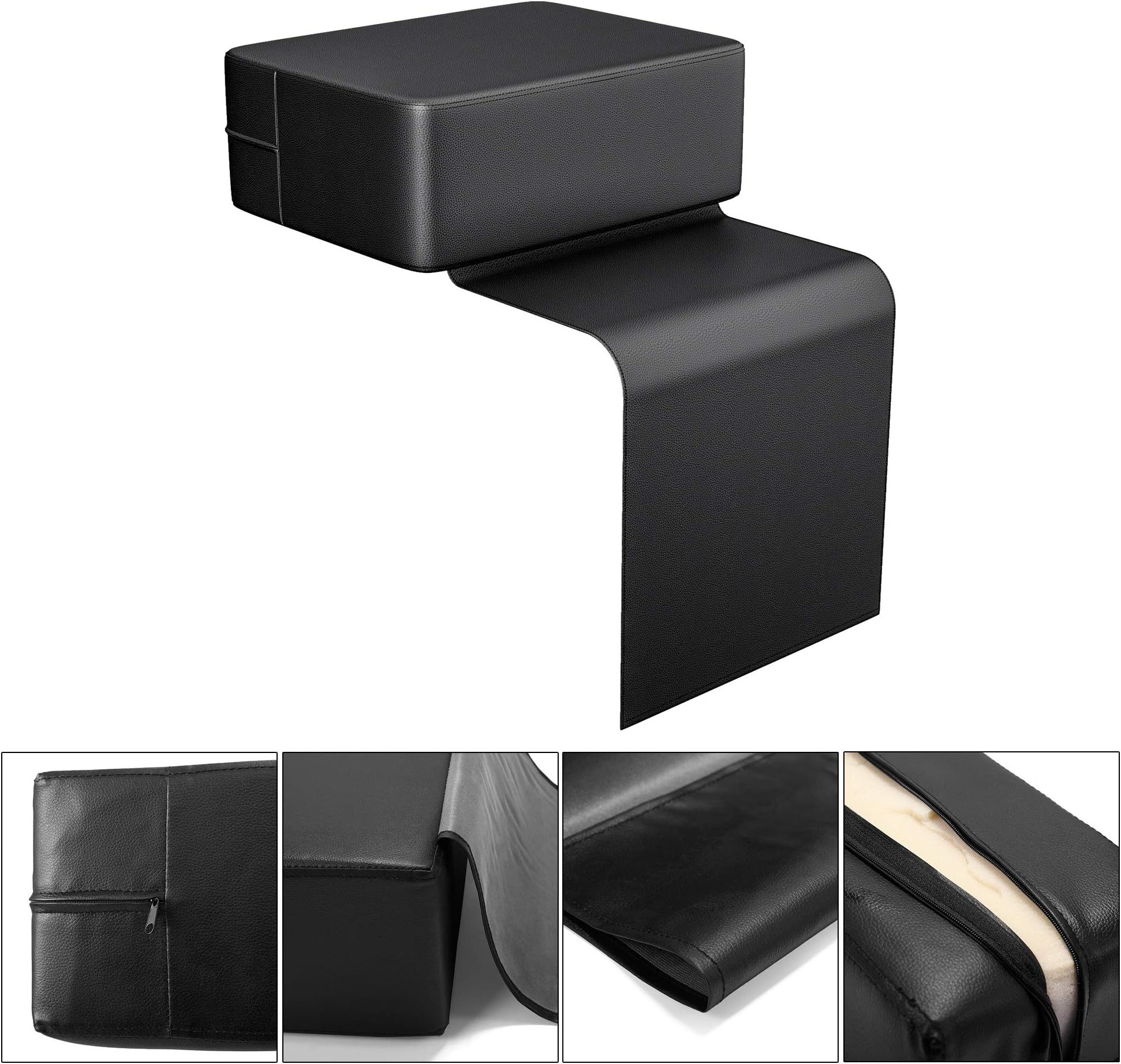 Amazon.com: QUEESALN Salon Children Booster Seat Leather Cushion for ...
