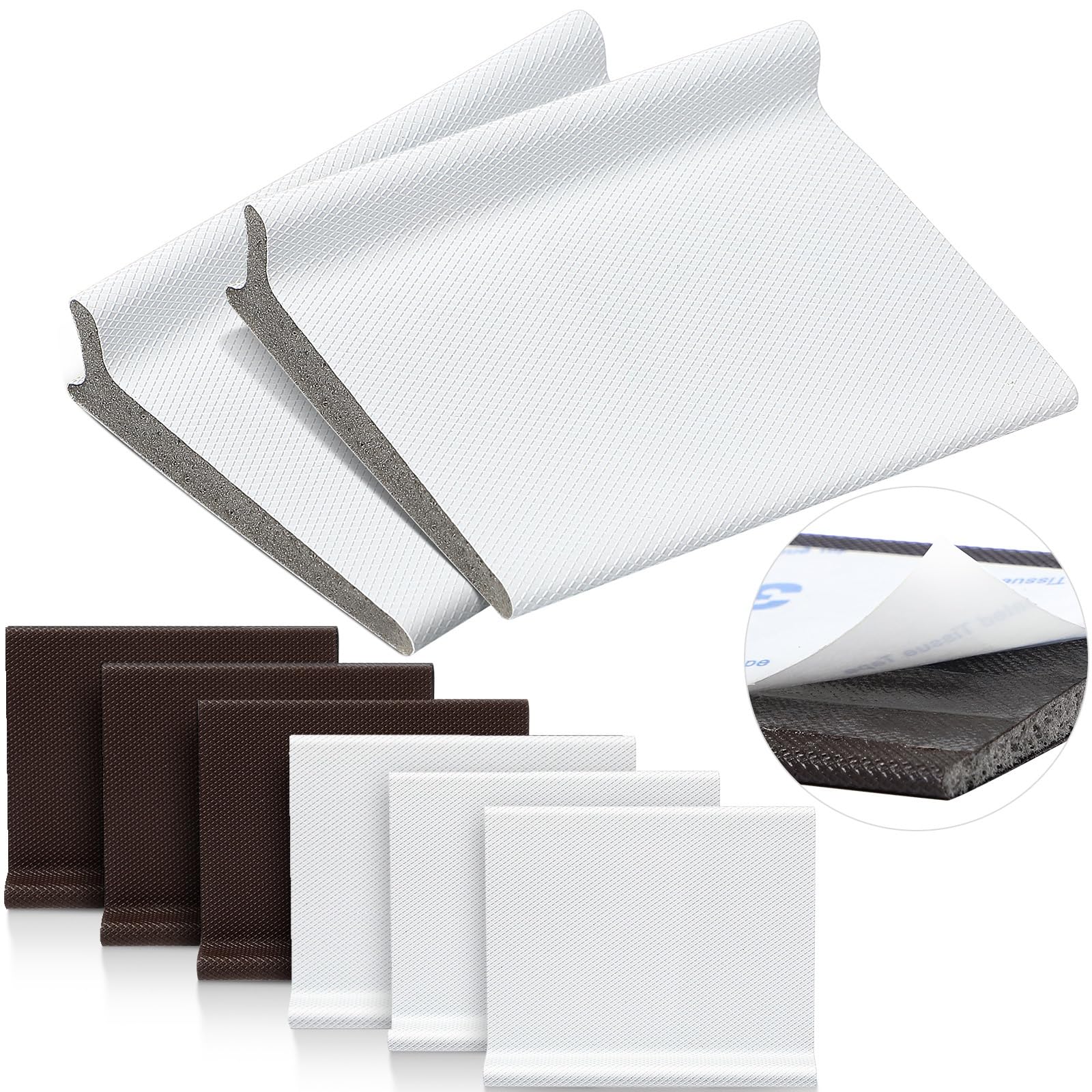 Snapklik.com : Jetec 6 Peices Self-Adhesive Door Corner Seals, Gap ...
