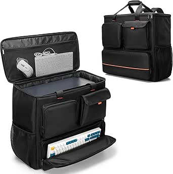 Trunab PC Desktop Carrying Case with Multiple Storage Pockets, PC ...