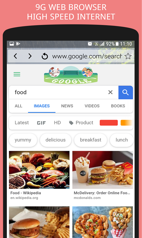 9G Web Browser HD: Fast Speed Internet High - App on Amazon Appstore