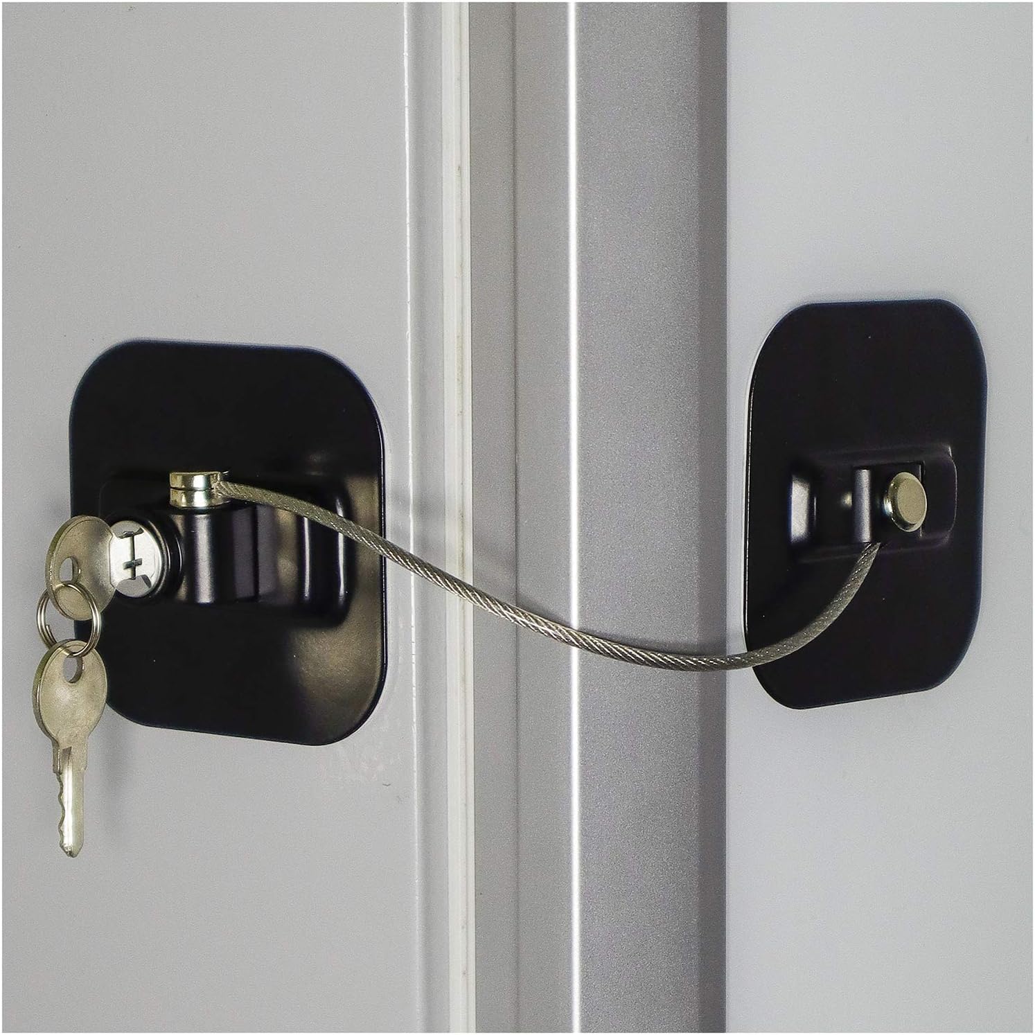 Amazon.com: 3 Pack Refrigerator Door Locks with 6 keys, File Drawer ...