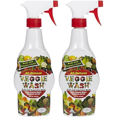 Amazon.com: Veggie Wash Fruit and Vegetable Wash, Produce Wash and ...