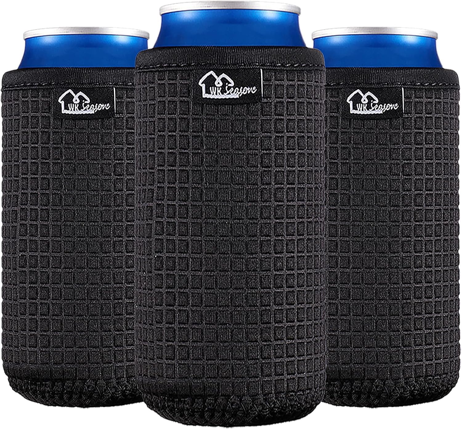WK IEASON 12 oz Slim Can Sleeves Insulators Neoprene Slim Can Covers 12 ...