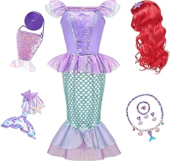 Amazon.com: Dagmar Princess Dresses for Girls Princess Cosplay Costumes ...