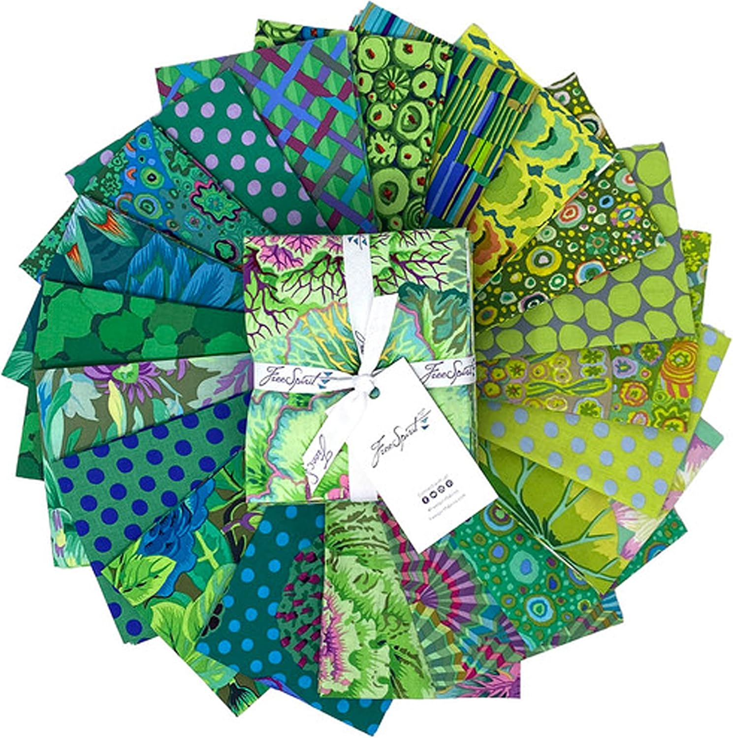 Amazon.com: Kaffe Fassett Classics Plus Meadow 20 Fat Quarter Bundle ...
