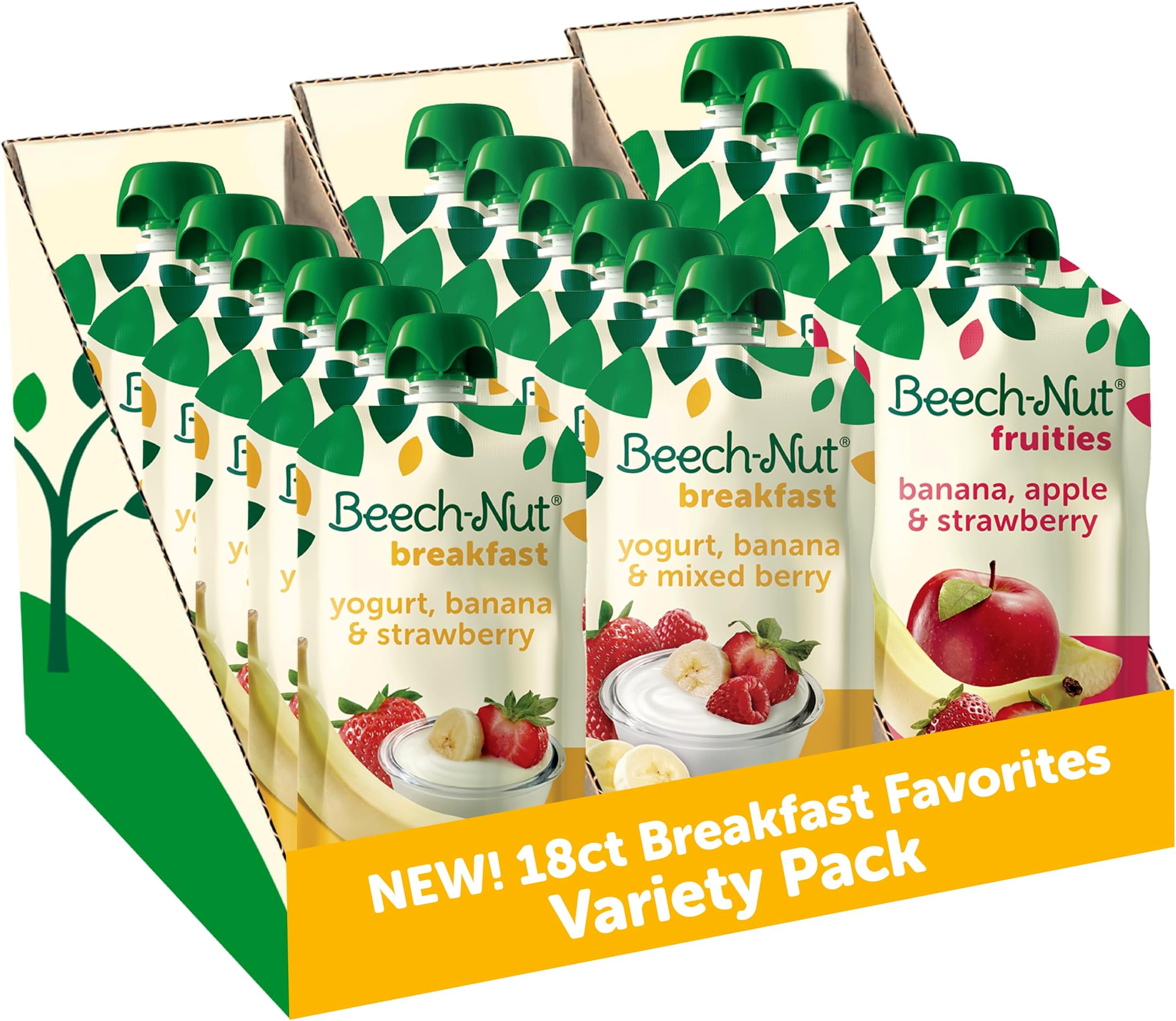 Amazon.com: Sprout Organic Baby Food, Stage 4 Toddler Pouches, 9 Flavor ...