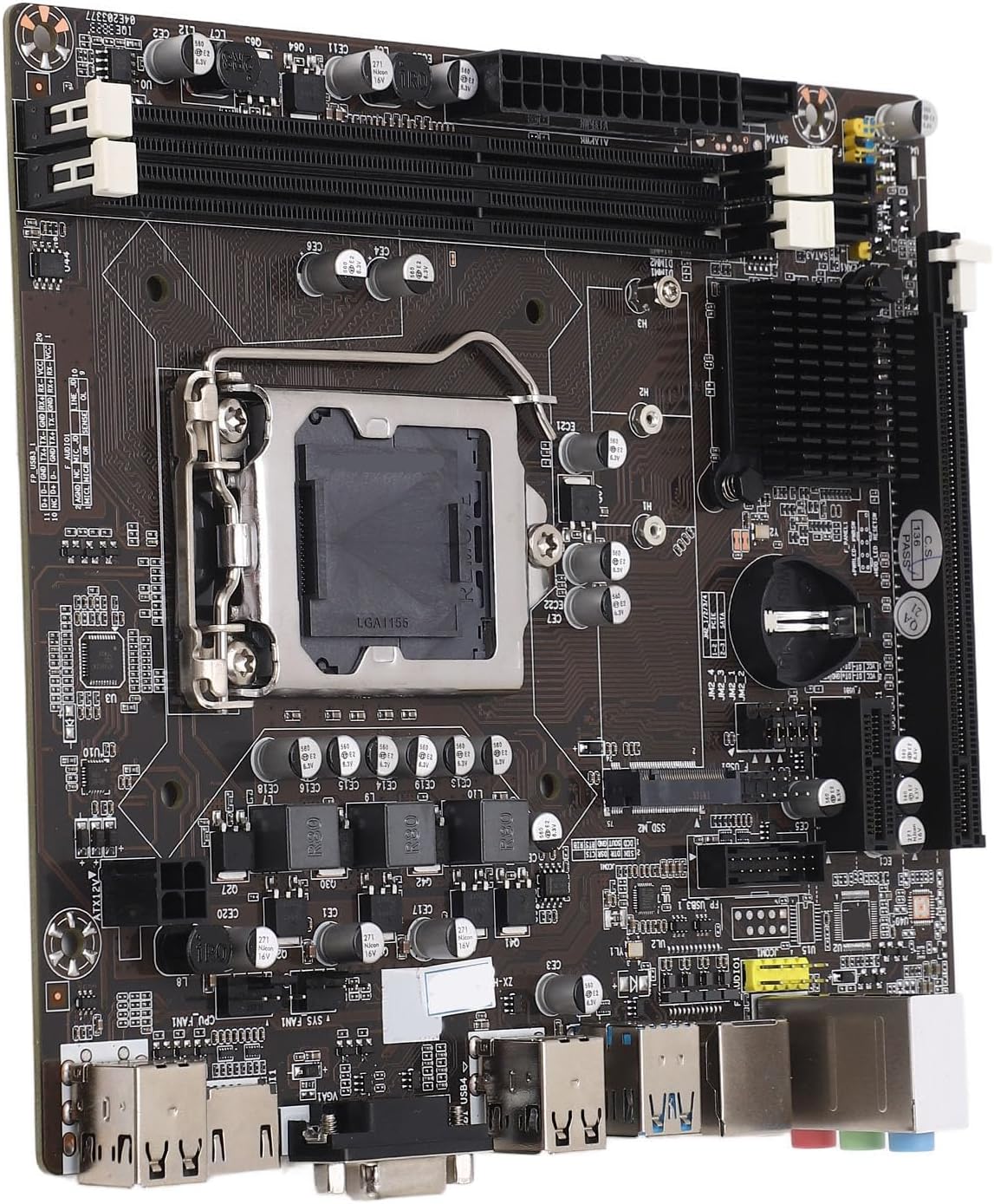 Amazon.com: DDR3 Motherboard, Computer Motherboard Support 1155 Pins I3 ...
